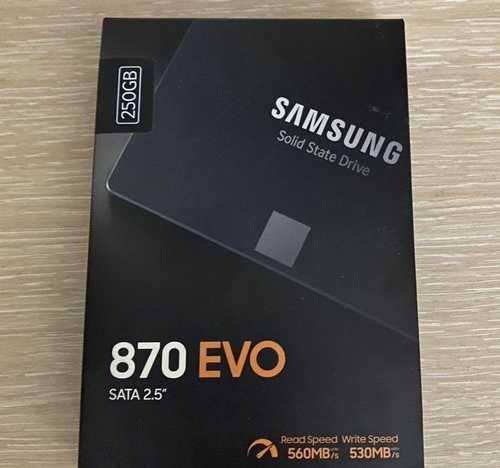 Ssd samsung 870 evo 250gb