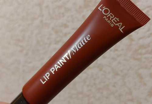 Жидкая матовая помада Loreal Lip Paint Matte