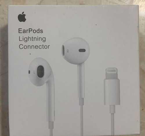 Наушники apple earpods lightning