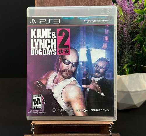 Kane Lynch 2 Dog Days PS3 Диск