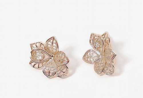 Серьги из медицинской стали