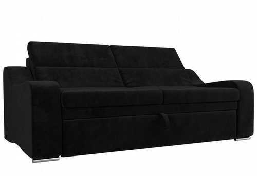 Прямой диван Медиус, Велюр, Модель 107055