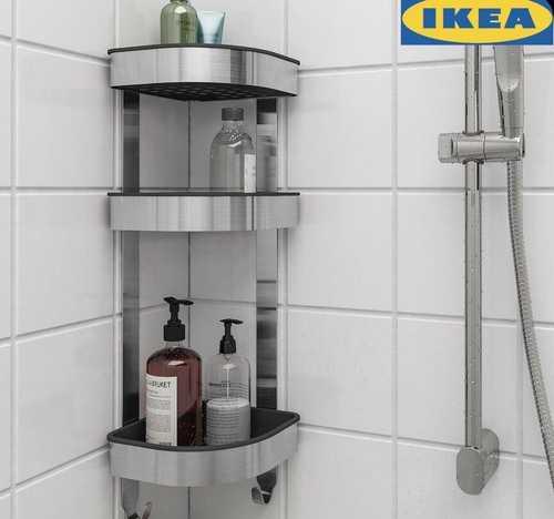 Угловая полка в ванну IKEA брогрунд brogrund
