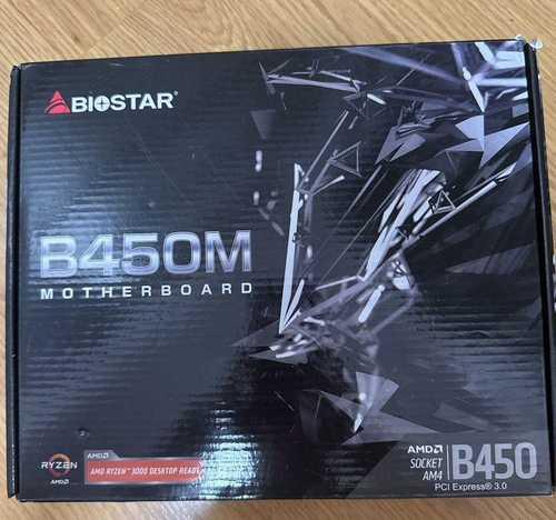 Материнская плата biostar B450мнр ам4 AMD B450
