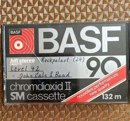 Аудиокассета Basf chromdioxid II 90, Германия,1980