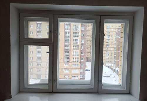 Деревянные окна двойные со стеклопакетом бу