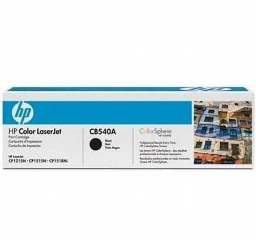 Картридж HP CB540A(Коробка старого образца)