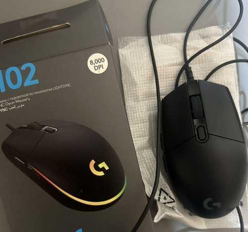 Игровая мышь logitech g102