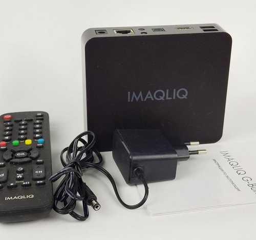 Тв приставка imaqliq g-box iptv цифровая