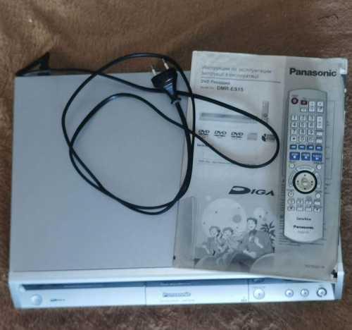 Dvd плеер panasonic dmr es 15