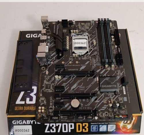 Gigabyte Z370P D3 LGA1151 v2 #000362