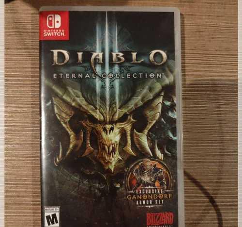 Diablo 3 Nintendo switch картридж