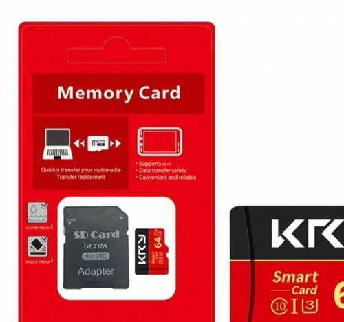 Карта памяти micro sd 64gb