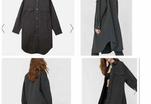 Пальто stradivarius xs,s