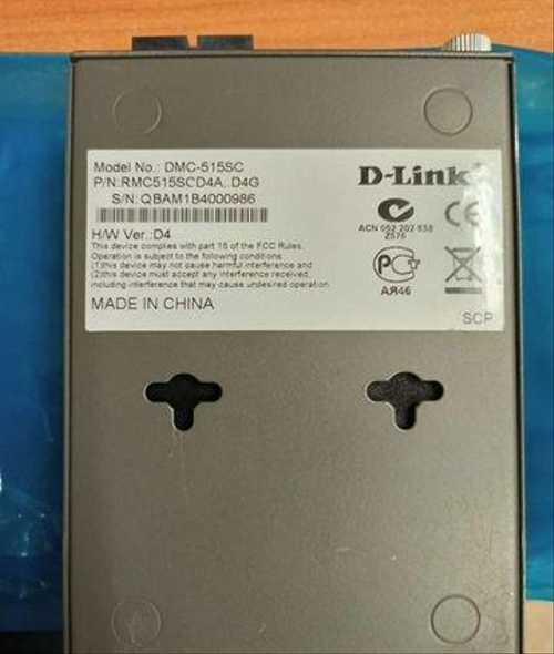 Медиаконвертер drink dmc-515sc