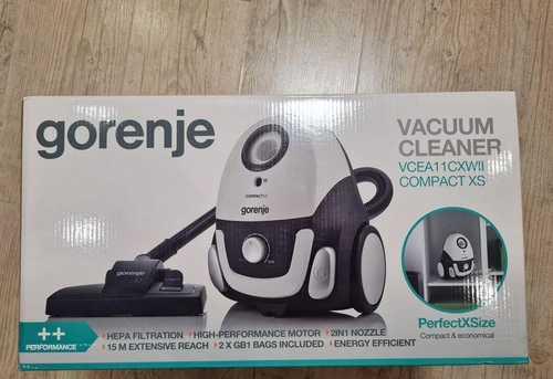 Новый пылесос Gorenje vcea11cxwii