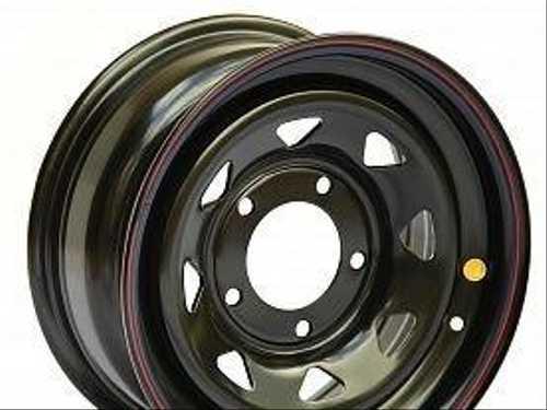 Диск OFF-road-wheels УАЗ стальной черный 5x139,7 1