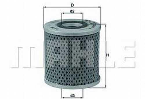 Mahle/Knecht OX14D Фильтр масляный картридж