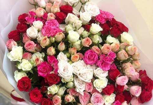 Цветы букеты 51 101 роза доставка по Ставрополю