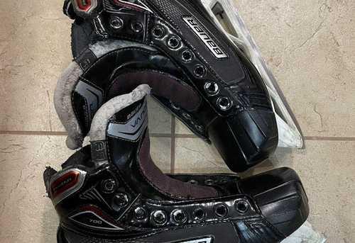 Хоккейные вратарские коньки bauer x700 3.5 ee