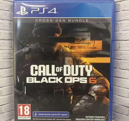 Игра для PS4 Call of Duty Black Ops 6