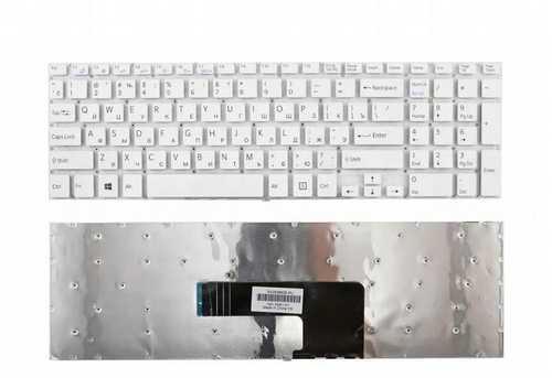 Клавиатура ноутбука Sony SVF15 SVF152 белая