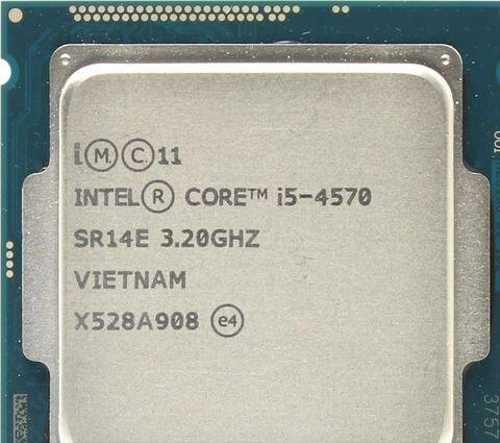 Процессор Intel Сore i5 4570 socket 1150