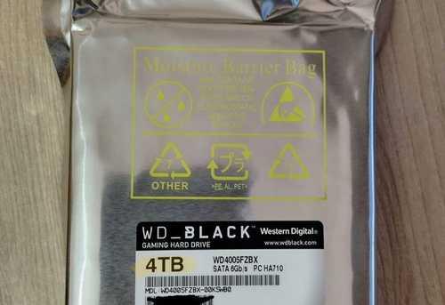 Western Digital WD Black 4 тб WD4005fzbx