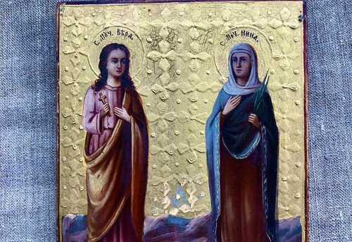 Икона Святые Великомученицы Вера и Нина