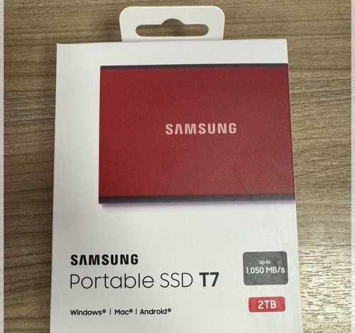 Samsung portable ssd t7 2tb