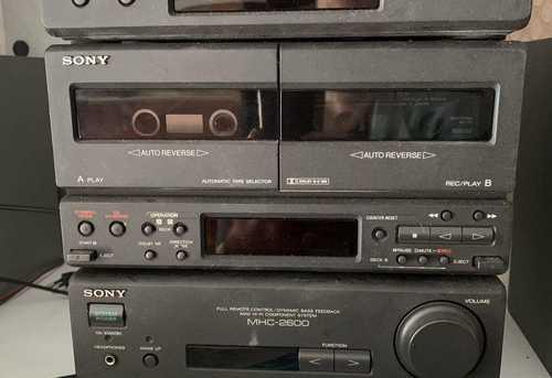 Кассетная дека sony mhc-2600