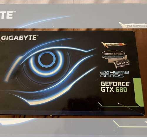 Видеокарта Gigabyte Geforce GTX680 2gb