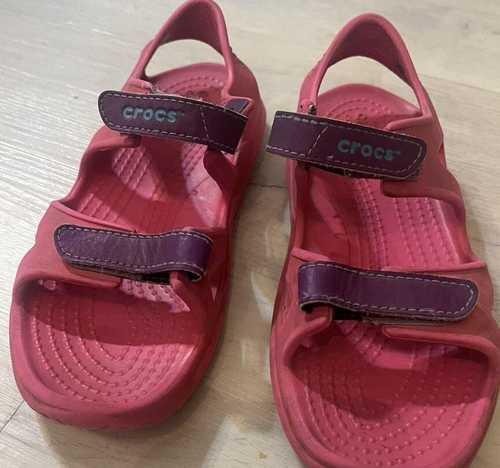 Сланцы crocs детские р. 31