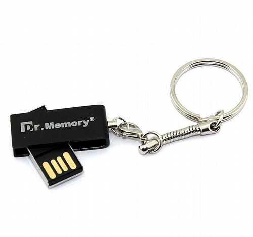 Флешка USB Dr. Memory 005 4Гб, USB 2.0, серебро