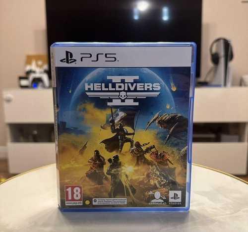 Helldivers 2 ps5 диск