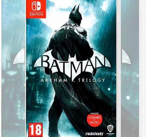 Batman: Arkham Trilogy Nintendo Switch, русские су