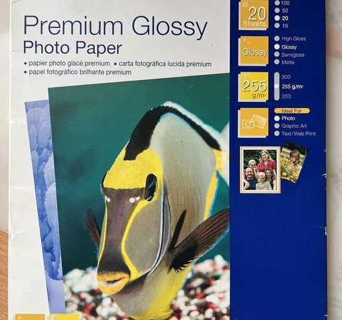 Фотобумага epson Premium Glossy