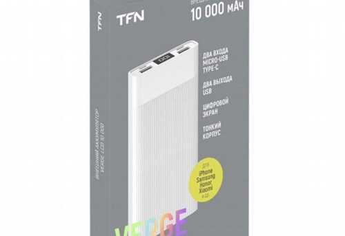 Внешний аккумулятор TFN Verge LCD 10000 мАч белый