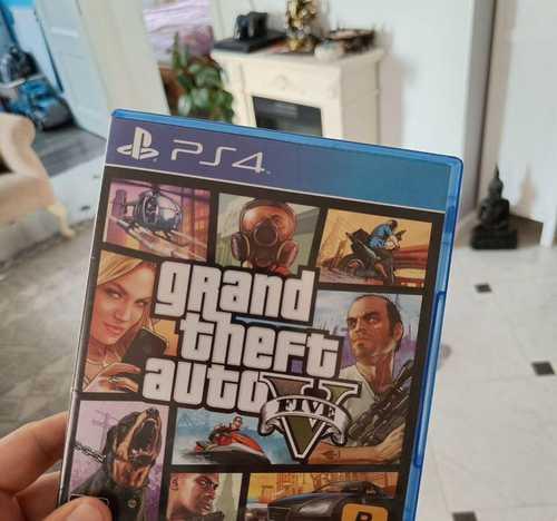 Диски для ps4 игра GTA5