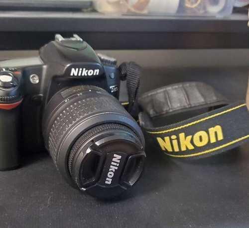 Фотоаппарат nikon d80 с объективом Nikkor 18-55