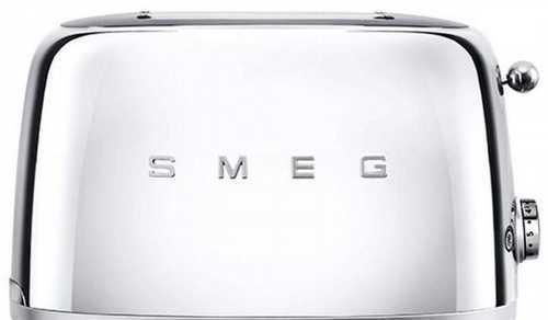 Тостер smeg TSF01sseu, хром