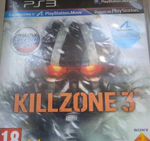 Диск на ps3. Killzone