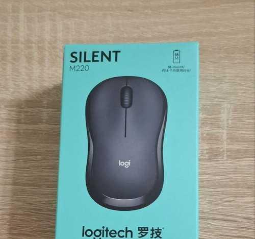 Беспроводная мышь Logitech m220 silent