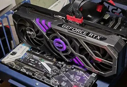 Видеокарта Palit GeForce RTX 3070Ti как новая