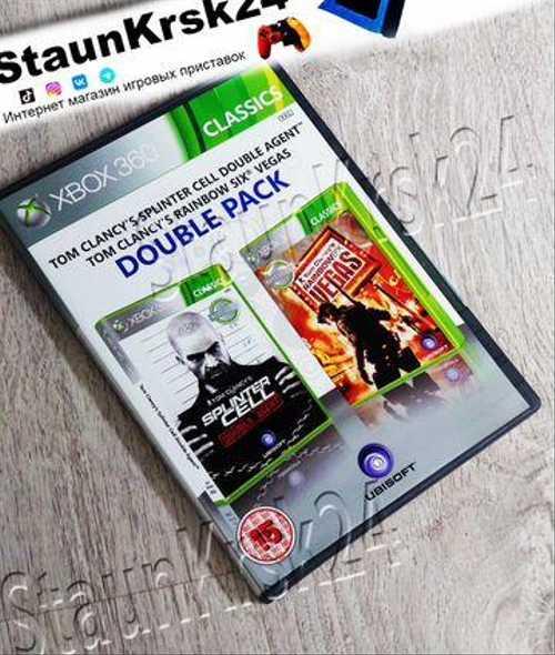 Tom Clancy Rainbow Six vegas лиц диск Xbox 360