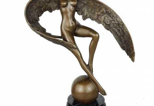 Бронзовая статуэтка "Ангел девушка"