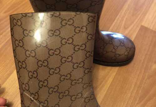 Сапоги резиновые Gucci