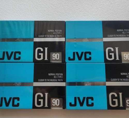 Аудиокассеты JVC G1 90 Новые запечатанные 1990г
