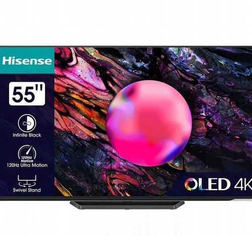 Телевизор Hisense 55A85K Новый официальная гаранти