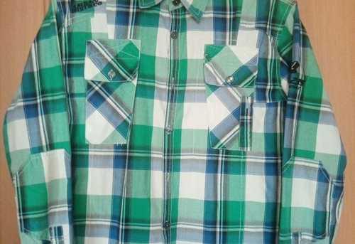 Зеленая Рубашка мужская